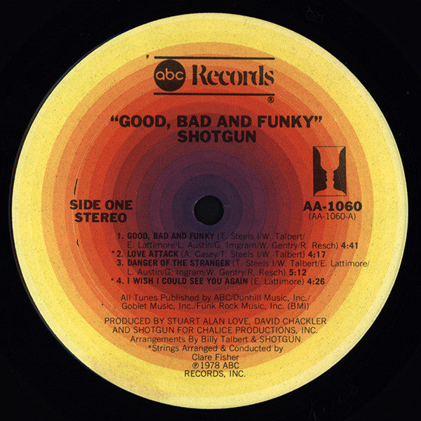 Buy Shotgun : Good, Bad & Funky (LP, Album) Online for a great price – Record Town TX