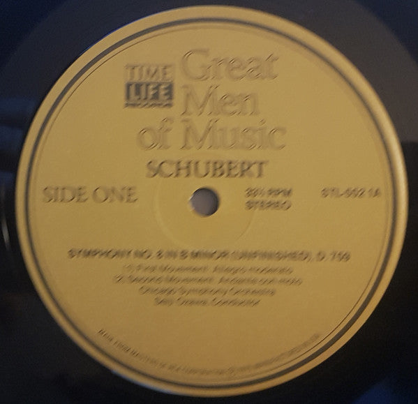 Buy Franz Schubert : Great Men Of Music (4xLP, Album, Comp + Box ...