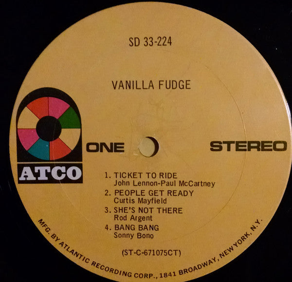 Buy Vanilla Fudge : Vanilla Fudge (LP, Album, RP, Ter) Online for a great price – Record Town TX