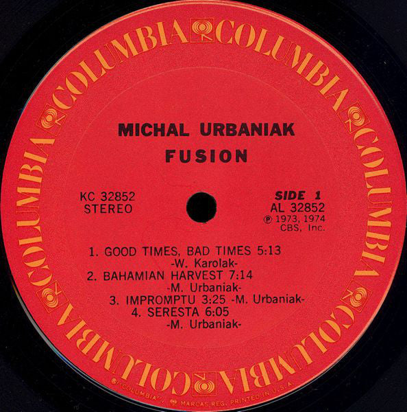 Buy Michal Urbaniak* : Fusion (LP, Album) Online for a great price – Record Town TX