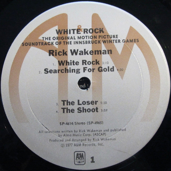 Buy Rick Wakeman : White Rock (LP, Album, Ter) Online for a great price – Record Town TX