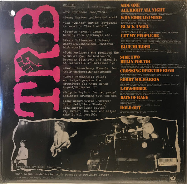 Buy Tom Robinson Band : TRB Two (LP, Album) Online for a great price – Record Town TX