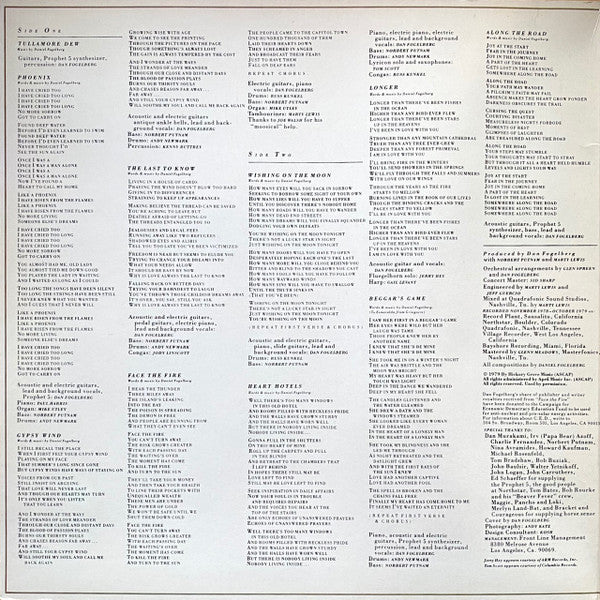 Buy Dan Fogelberg : Phoenix (LP, Album, Ter) Online for a great price – Record Town TX