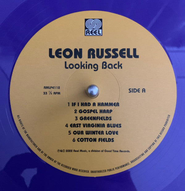 Buy Leon Russell : Looking Back (LP, Album, RE, Pur) Online for a great price – Record Town TX