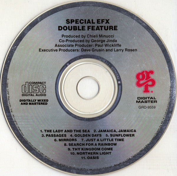 Buy Special EFX : Double Feature (CD, Album) Online for a great price – Record Town TX