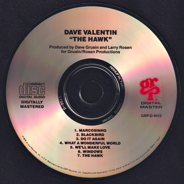 Buy Dave Valentin : The Hawk (CD, Album, RE, RM) Online for a great price – Record Town TX