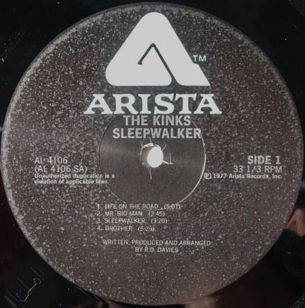 Buy The Kinks : Sleepwalker (LP, Album, PRC) Online for a great price – Record Town TX