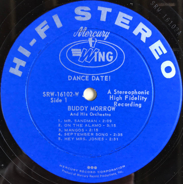 Buy Buddy Morrow And His Orchestra : Dance Date (LP, Album) Online for a great price – Record ...