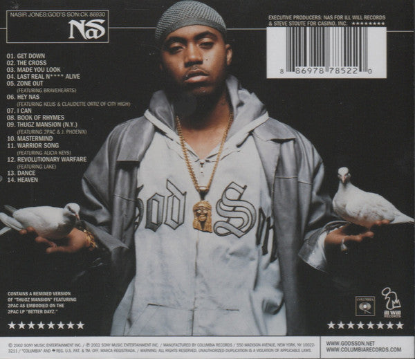 Buy Nas : God's Son (CD, Album) Online for a great price – Record Town TX