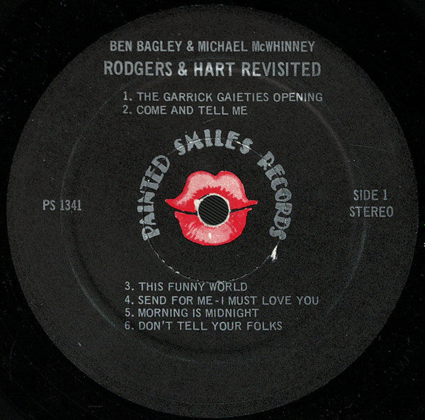 Buy Ben Bagley & Michael McWhinney* : Rodgers and Hart Revisited (LP, RE) Online for a great ...