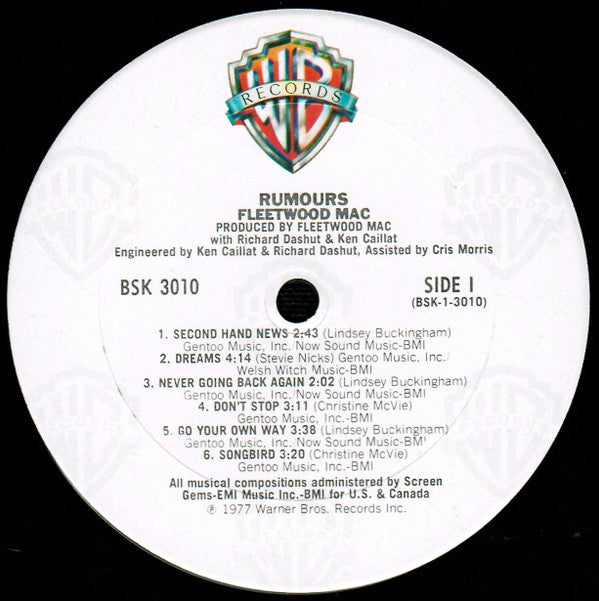 Buy Fleetwood Mac : Rumours (LP, Album, Club, RE, Col) Online for a ...