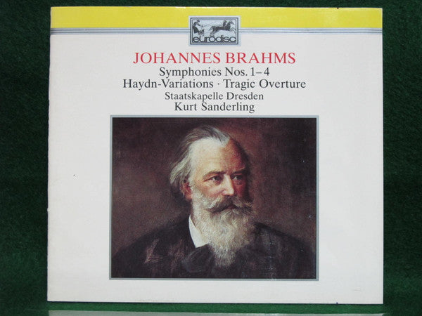 Buy Brahms* : Kurt Sanderling, Staatskapelle Dresden : Symphonies Nos. 1-4 / Haydn Variations ...