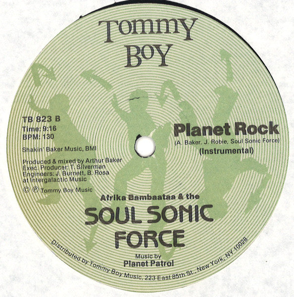 Buy Afrika Bambaataa & the Soul Sonic Force* Music By Planet Patrol ...