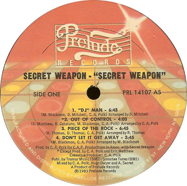 Buy Secret Weapon : Secret Weapon (LP, Album) Online for a great price ...