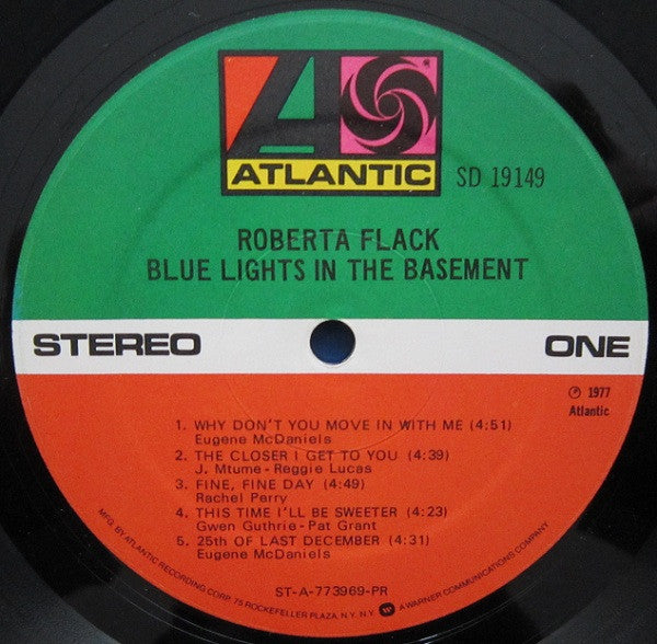 Buy Roberta Flack : Blue Lights In The Basement (LP, Album, PR) Online ...