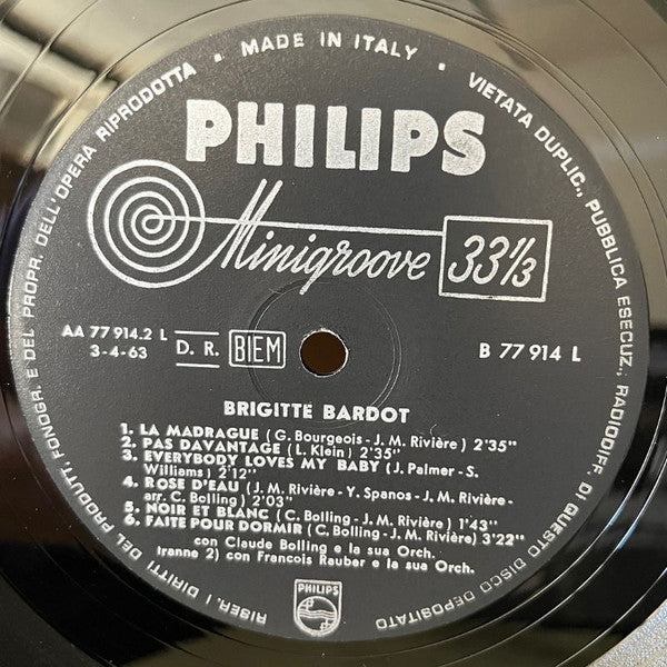 Buy Brigitte Bardot : Brigitte Bardot (LP, Album) Online for a great ...