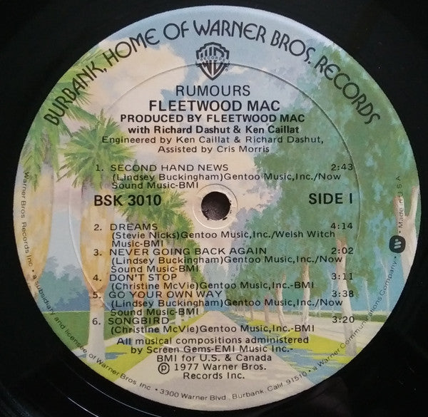 Buy Fleetwood Mac : Rumours (LP, Album, Mon) Online for a great price ...