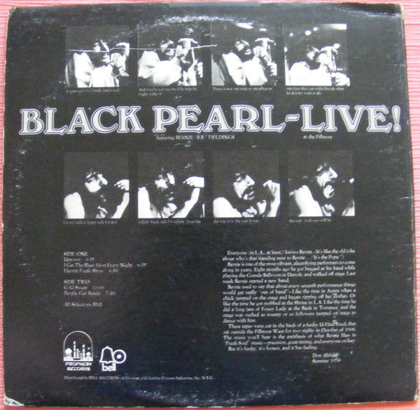 Buy Black Pearl : Live (LP, Album) Online for a great price – Record ...