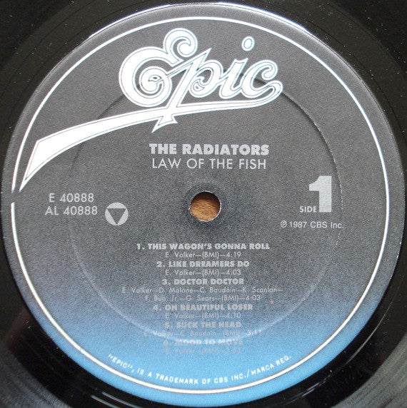 Buy The Radiators : Law Of The Fish (LP, Album) Online for a great ...
