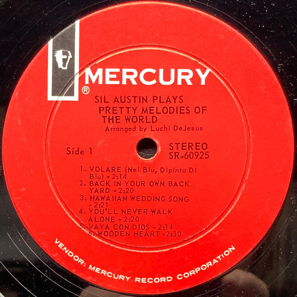 Buy Sil Austin : Plays Pretty Melodies Of The World (LP, Album) Online ...