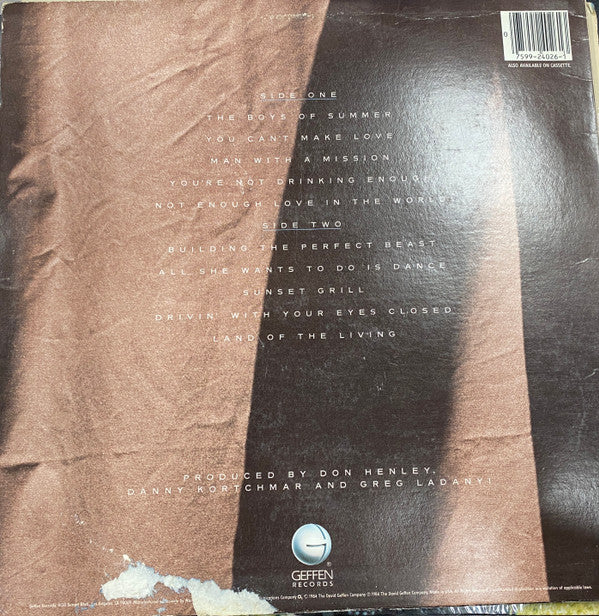 Buy Don Henley : Building The Perfect Beast (LP, Album, Spe) Online for ...