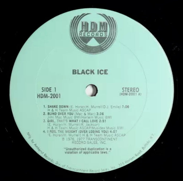 Buy Black Ice : Black Ice (LP, Album) Online for a great price – Record ...