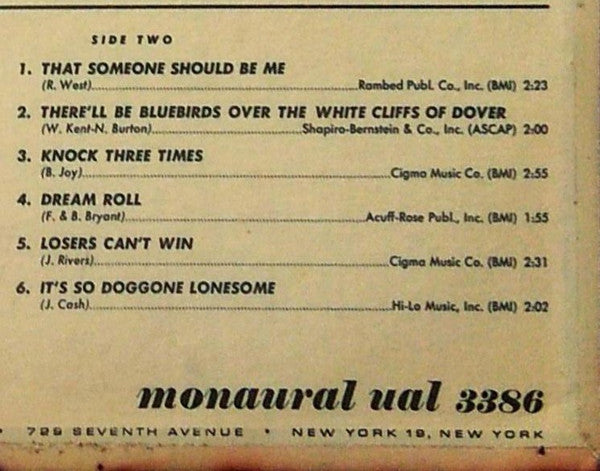 Buy Johnny Rivers : Go, Johnny, Go! (LP, Album, Mono) Online for a ...