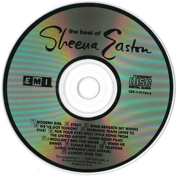 Buy Sheena Easton : The Best Of Sheena Easton (CD, Comp, RE, CAP ...