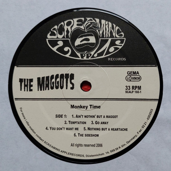Buy The Maggots : Monkey Time! (LP) Online for a great price – Record ...