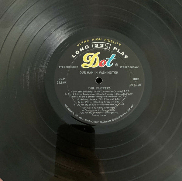 Buy Phil Flowers : Our Man In Washington (LP, Album) Online for a great ...