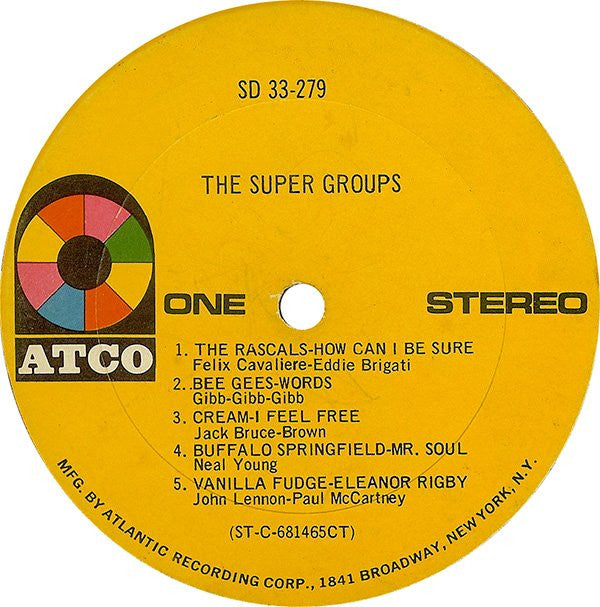 Buy Various : The Super Groups (LP, Comp, CT) Online for a great price ...