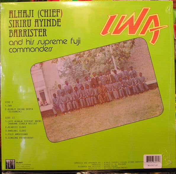 Buy Alhaji (Chief) Sikiru Ayinde Barrister And His Supreme Fuji ...