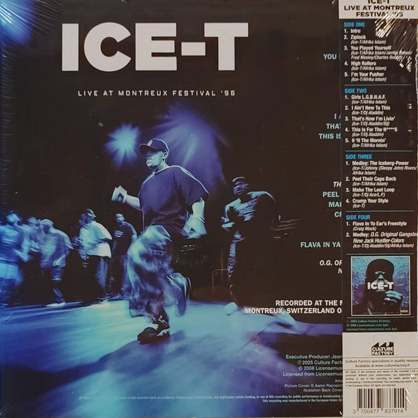 Buy Ice-T : Live At Montreux Festival '95 (LP, Album, RSD, Ltd, Blu ...