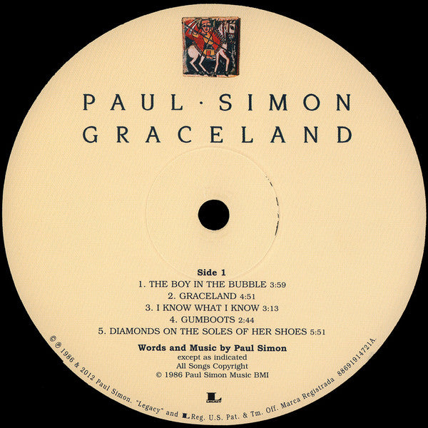Buy Paul Simon : Graceland (LP, Album, RSD, RE, RM, 25t) Online for a ...