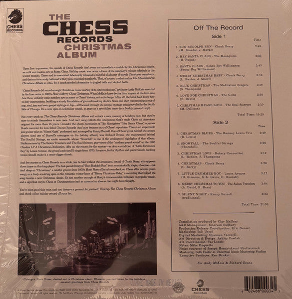 Buy Various : The Chess Records Christmas Album (LP, Comp, Mono, Blu ...