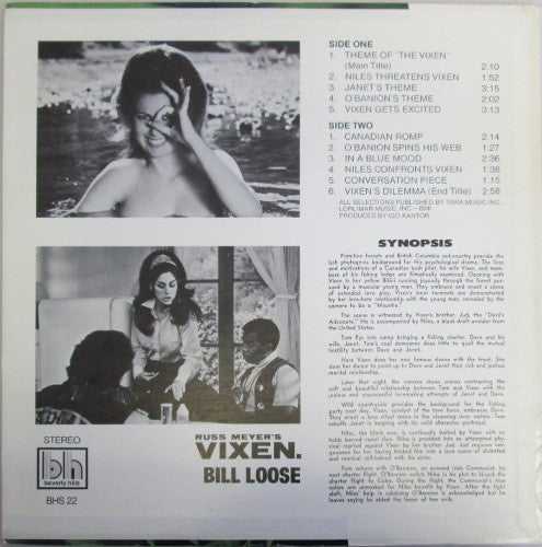 Buy Bill Loose* : Russ Meyer's Vixen. Original Motion Picture ...
