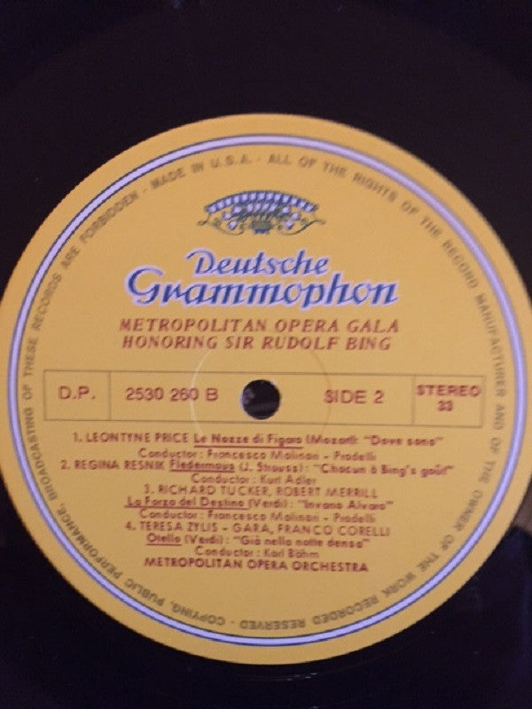 Buy Various : Highlights From Metropolitan Opera Gala Honouring Sir ...