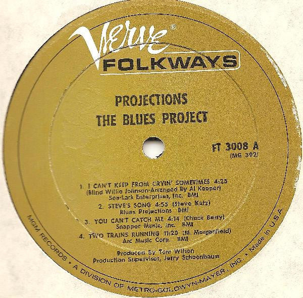 Buy The Blues Project : Projections (LP, Album, Mono) Online for a ...