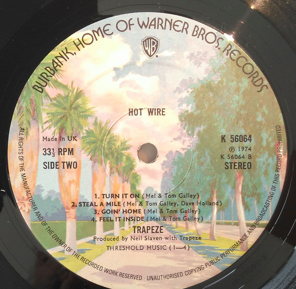 Buy Trapeze : Hot Wire (LP, Album) Online for a great price – Record ...