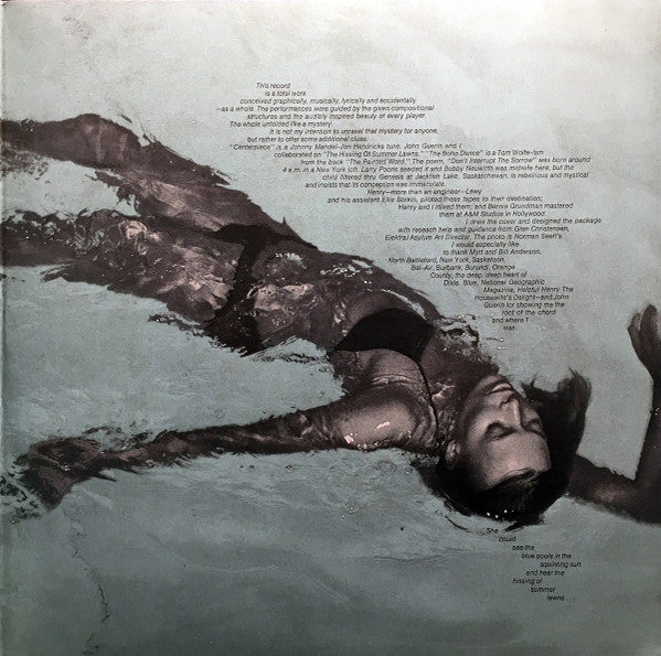 Buy Joni Mitchell : The Hissing Of Summer Lawns (LP, Album, CTH) Online ...