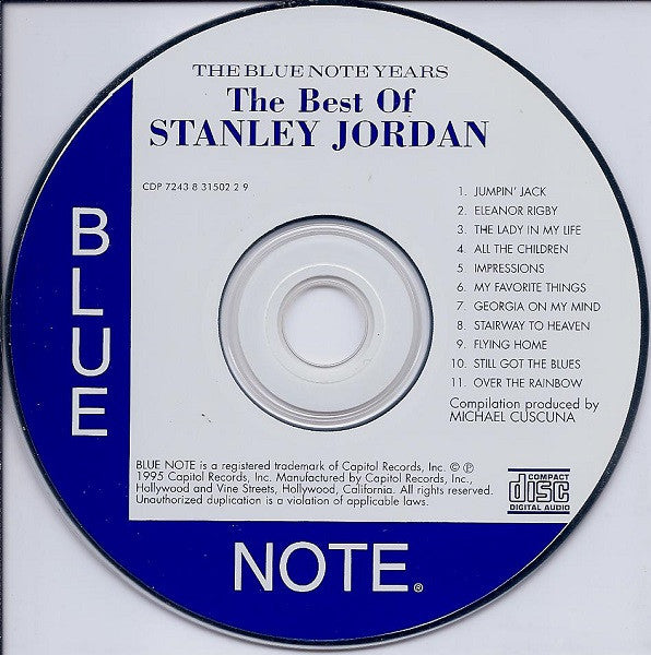 Buy Stanley Jordan : The Best Of Stanley Jordan (CD, Comp) Online for a ...