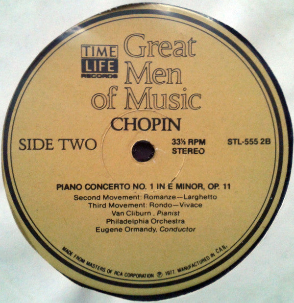 Buy Frédéric Chopin : Great Men Of Music (4xLP, Album, Comp + Box ...