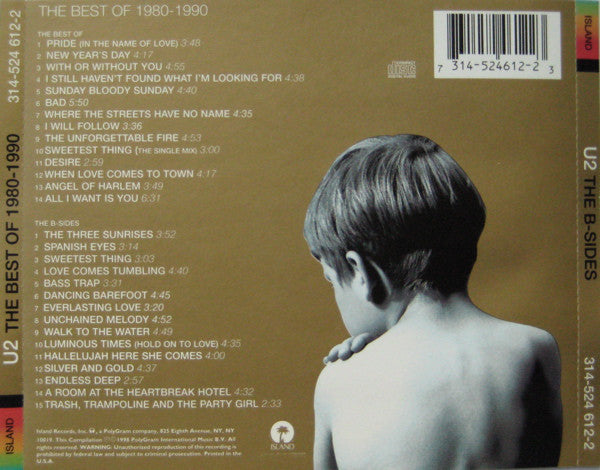 Buy U2 : The Best Of 1980-1990 / The B-Sides (2xCD, Comp, Ltd, RM ...