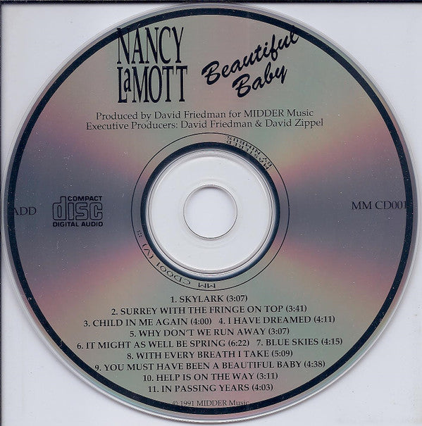Buy Nancy LaMott : Beautiful Baby (CD, Album) Online for a great price ...