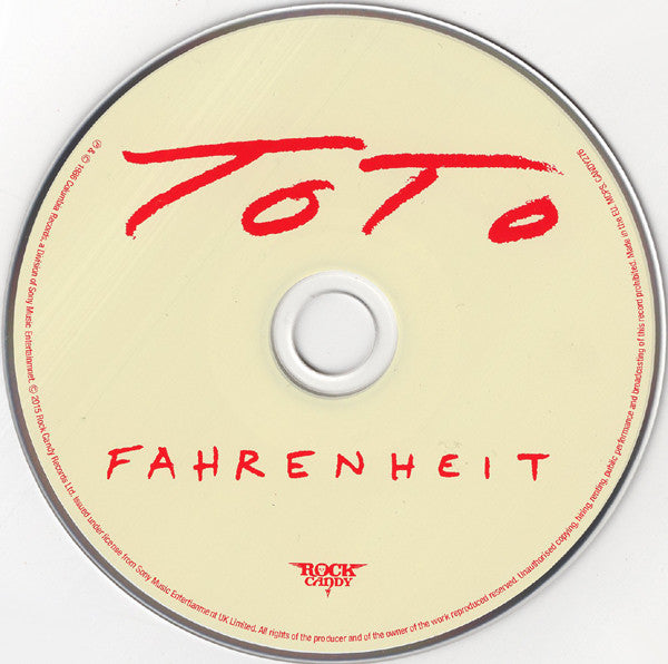 Buy Toto : Fahrenheit (CD, Album, RE, RM) Online for a great price ...
