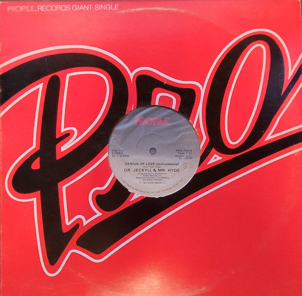 Buy Dr. Jeckyll & Mr. Hyde : Genius Rap (12", Single) Online for a ...