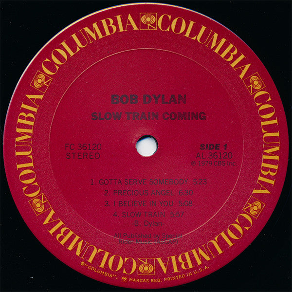 Buy Bob Dylan : Slow Train Coming (LP, Album, Pit) Online for a great ...