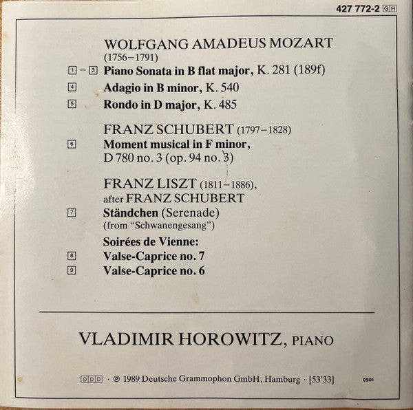 Buy Horowitz* : Horowitz At Home (CD, Album) Online for a great price ...