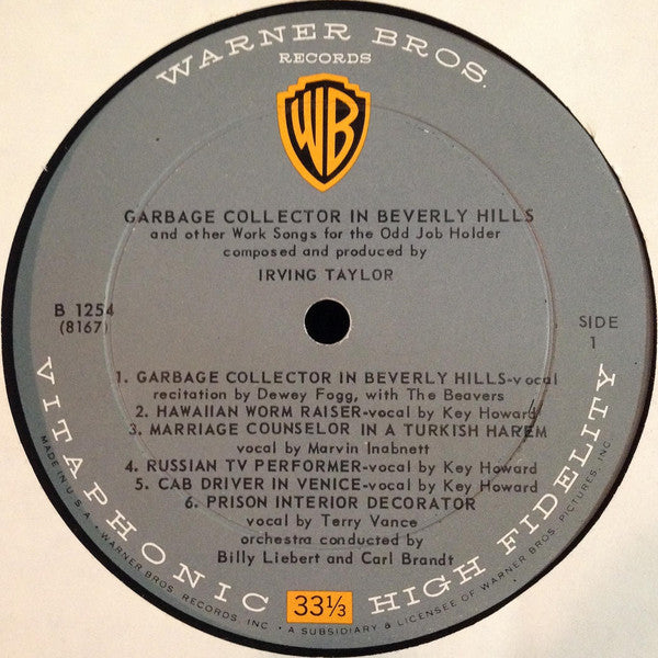 Buy Irving Taylor : The Garbage Collector In Beverly Hills And Other ...