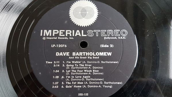 Buy Dave Bartholomew : Fats Domino Presents Dave Bartholomew And His ...